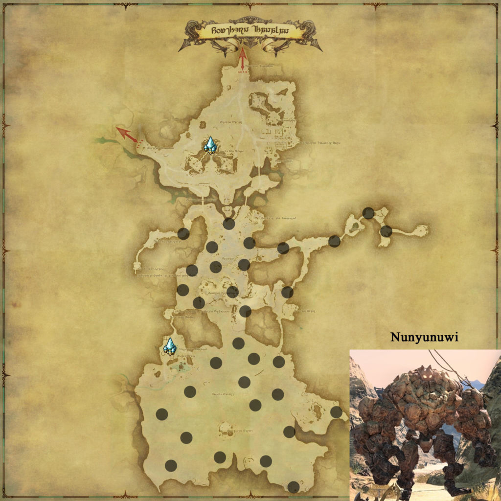 FFXIV: Die Hohe Jagd - Positionen der Ranks · Crystal Universe