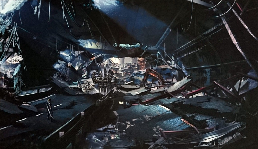 Final Fantasy VII Remake: Neue Concept Arts aufgetaucht · Crystal Universe
