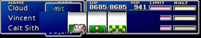 FFVII: Cait Sith Limit · Crystal Universe