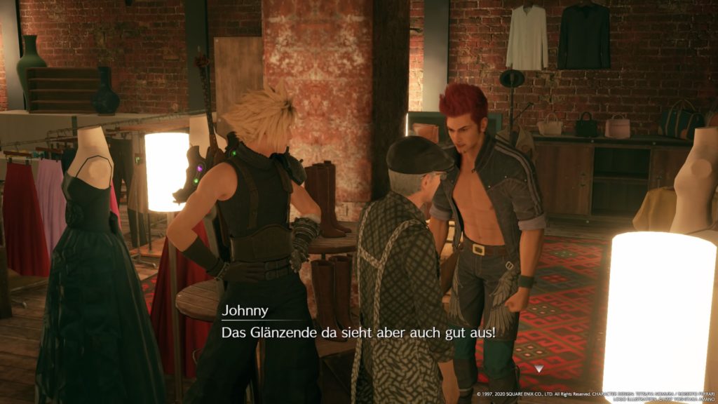 FFVIIR: Werdet Johnnys Busenfreund · Crystal Universe