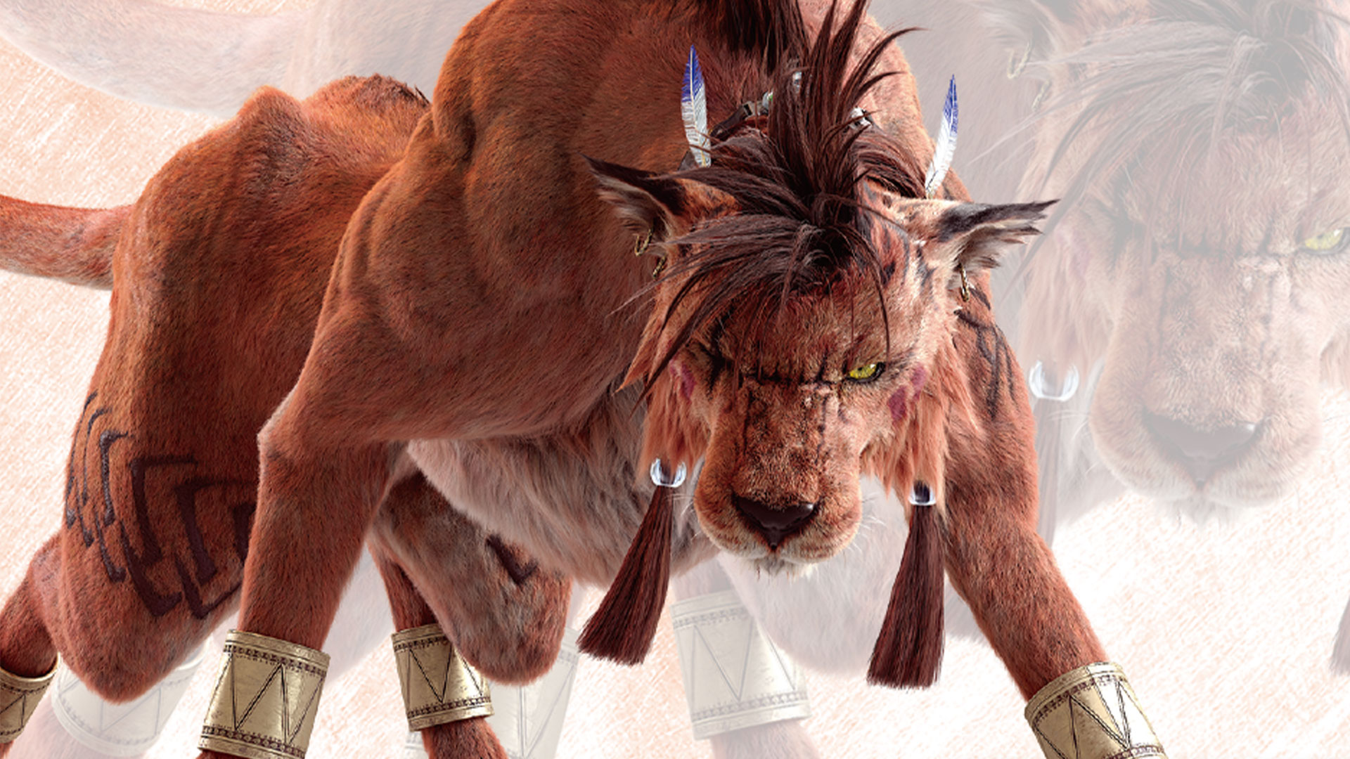 FFTCG Producer's Blog: [14-019R] Red XIII · Crystal Universe