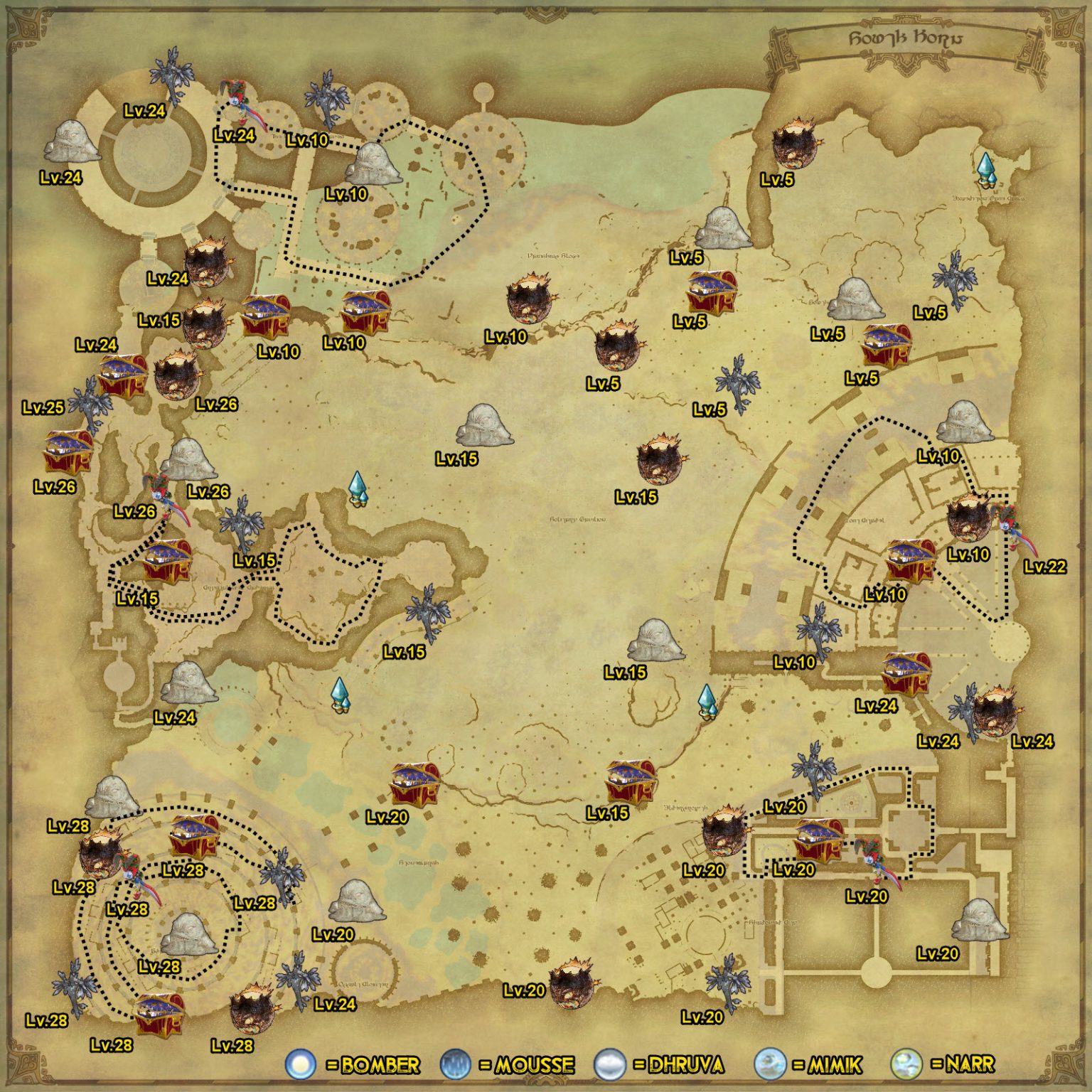 FFXIV: Das südliche Kreszentia - Nützliche Informationen · Crystal Universe